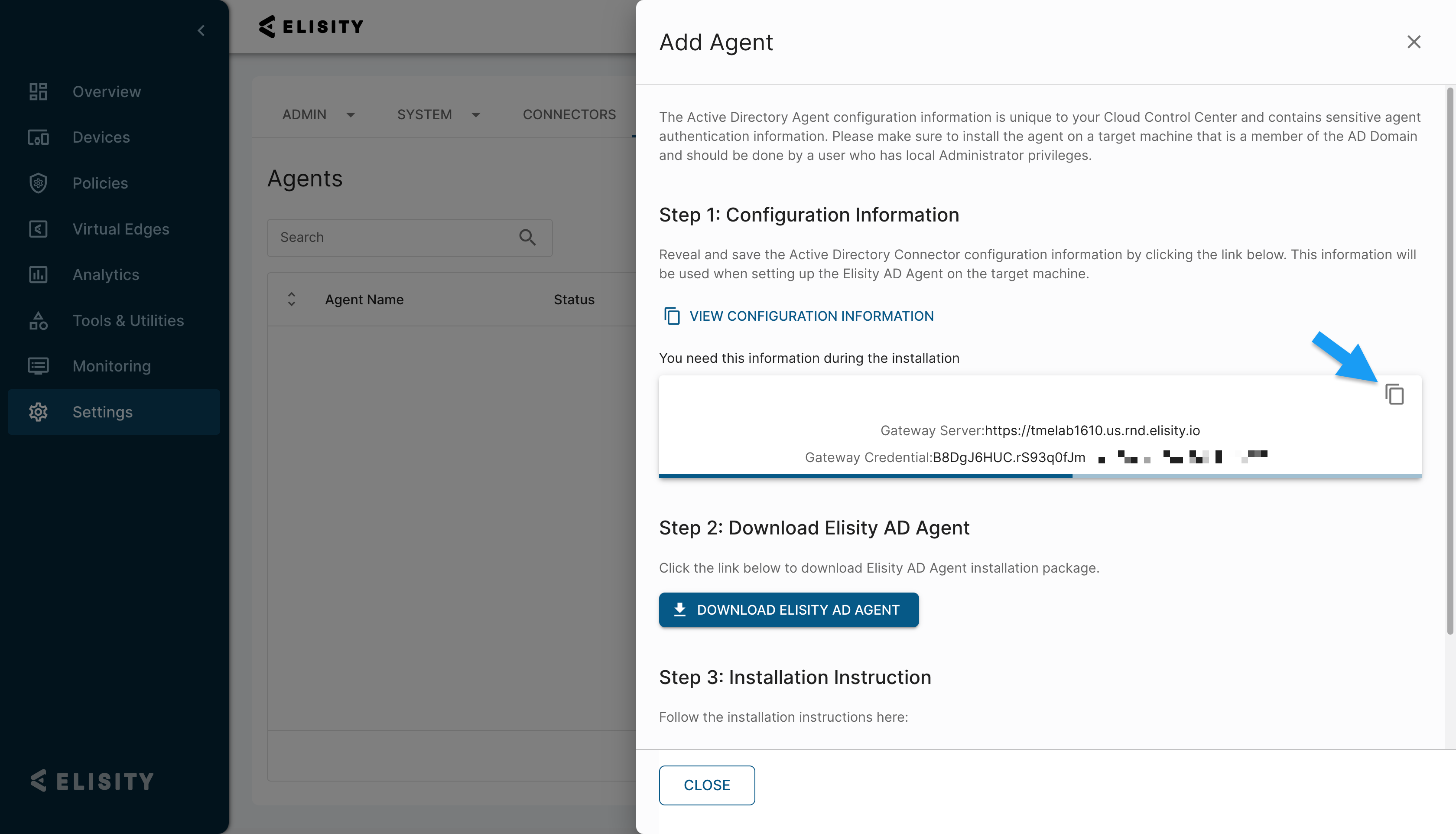 Connect Microsoft Active Directory – Elisity