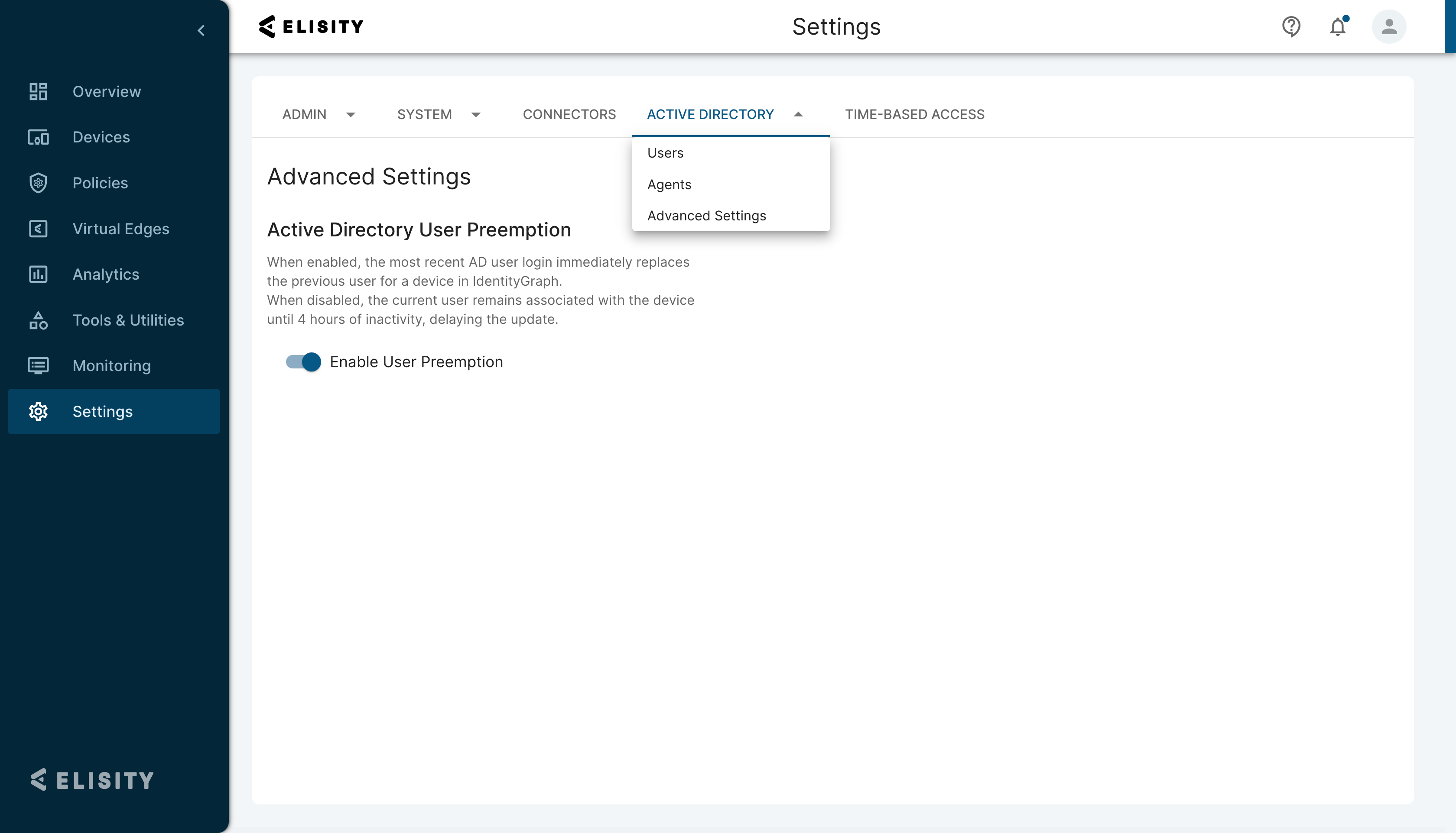 Connect Microsoft Active Directory – Elisity