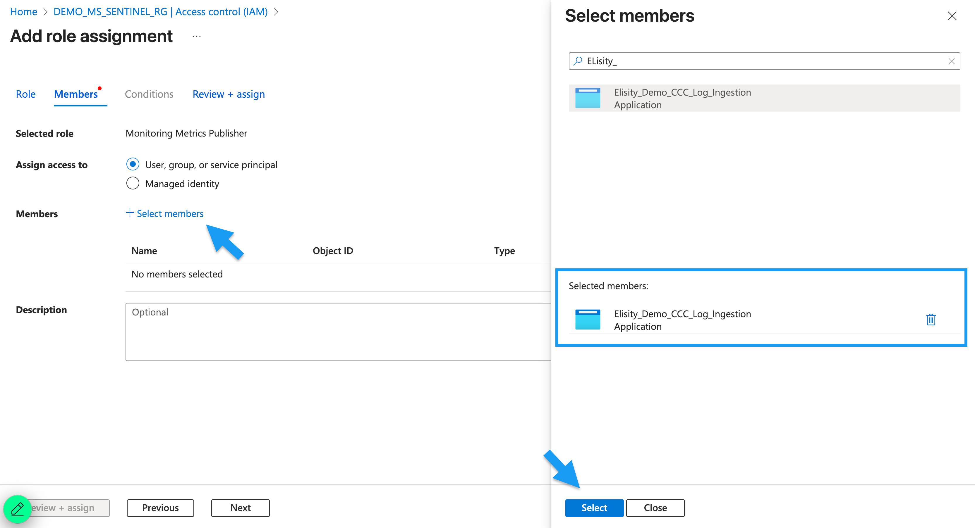 Connect Microsoft Sentinel (Logging) – Elisity