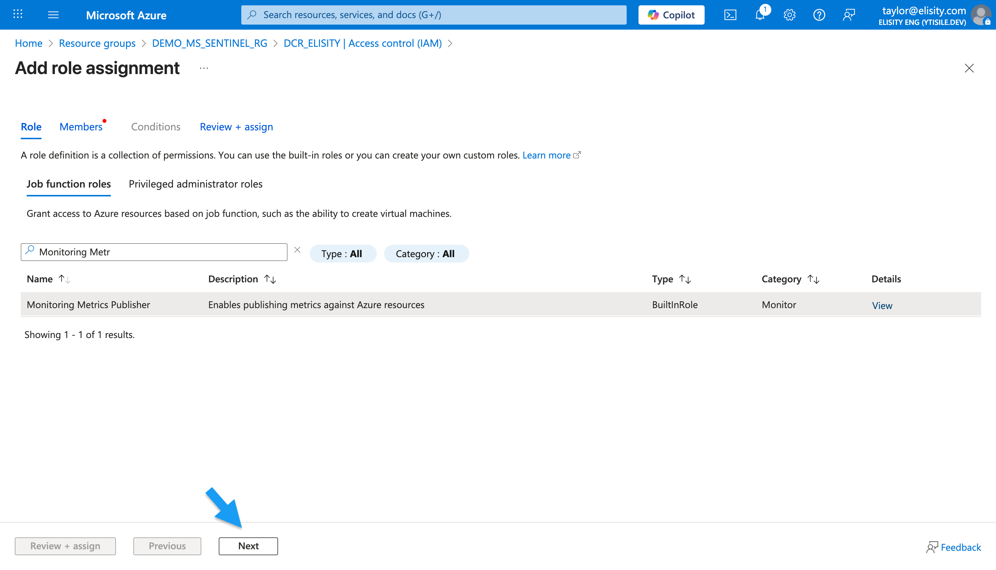 Connect Microsoft Sentinel (Logging) – Elisity