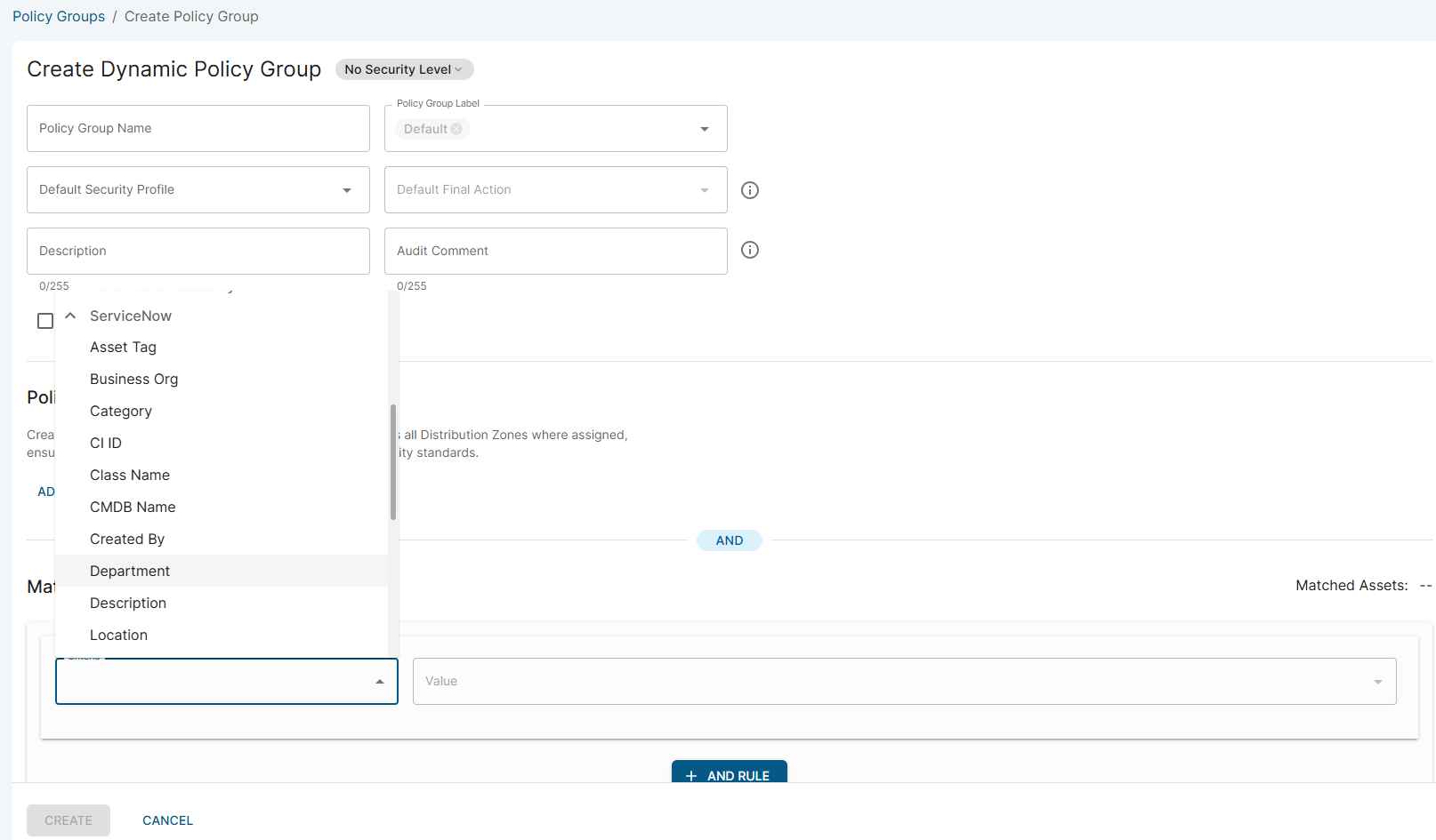 Connect ServiceNow CMDB – Elisity