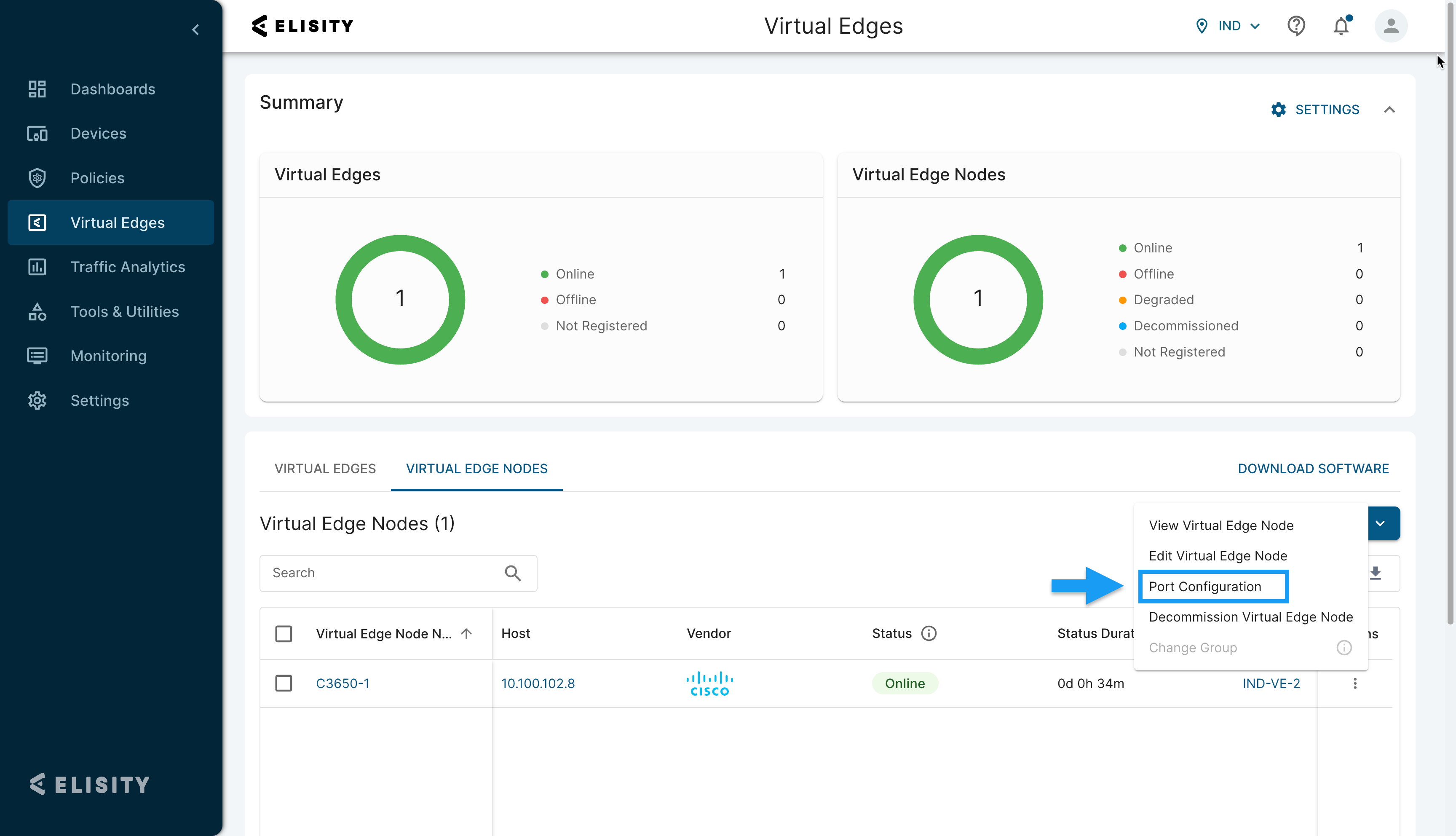 Onboarding Juniper Switches as Virtual Edge Nodes (Juniper Mist) – Elisity