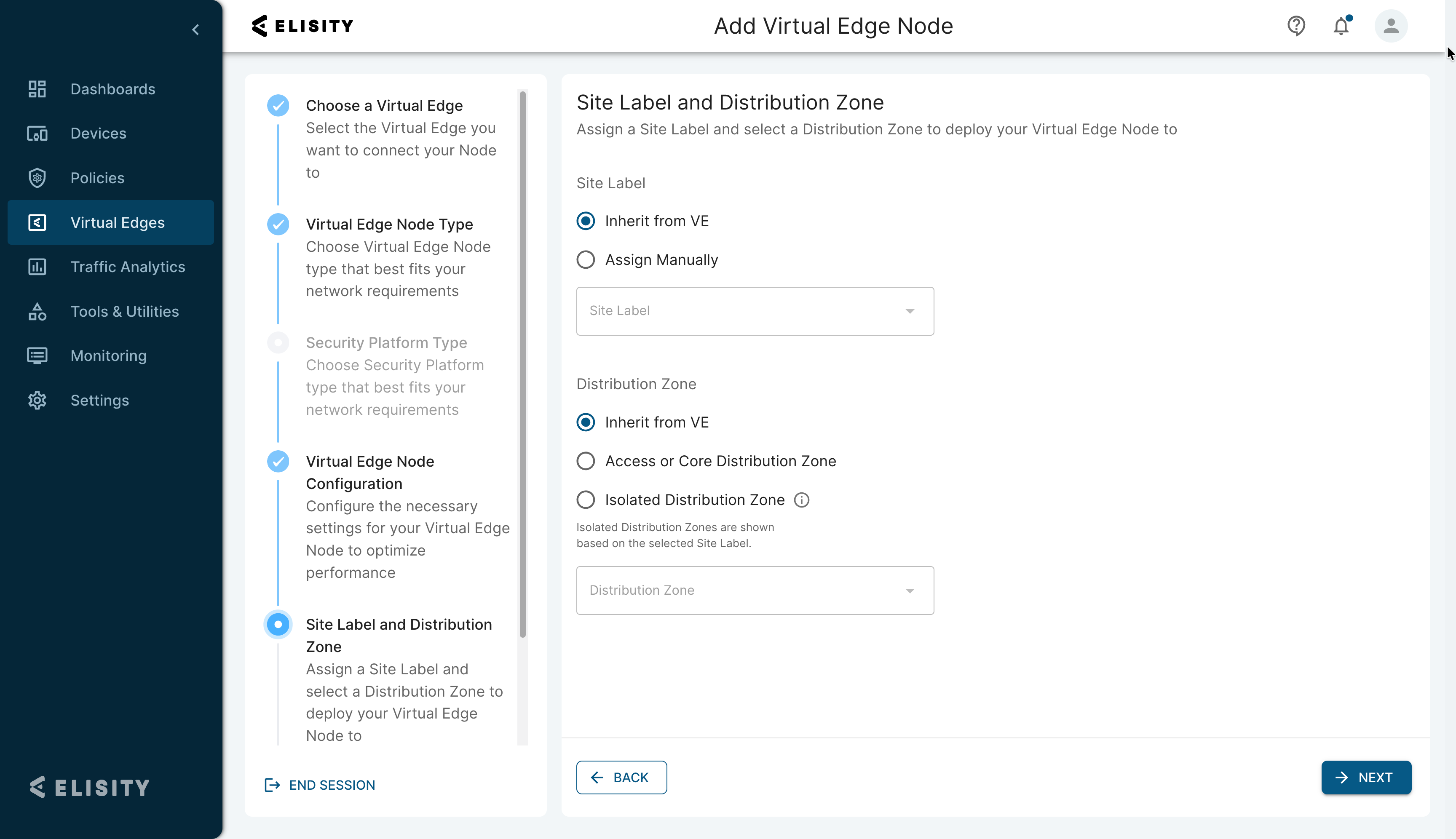 Onboarding Cisco Switches as Virtual Edge Nodes – Elisity